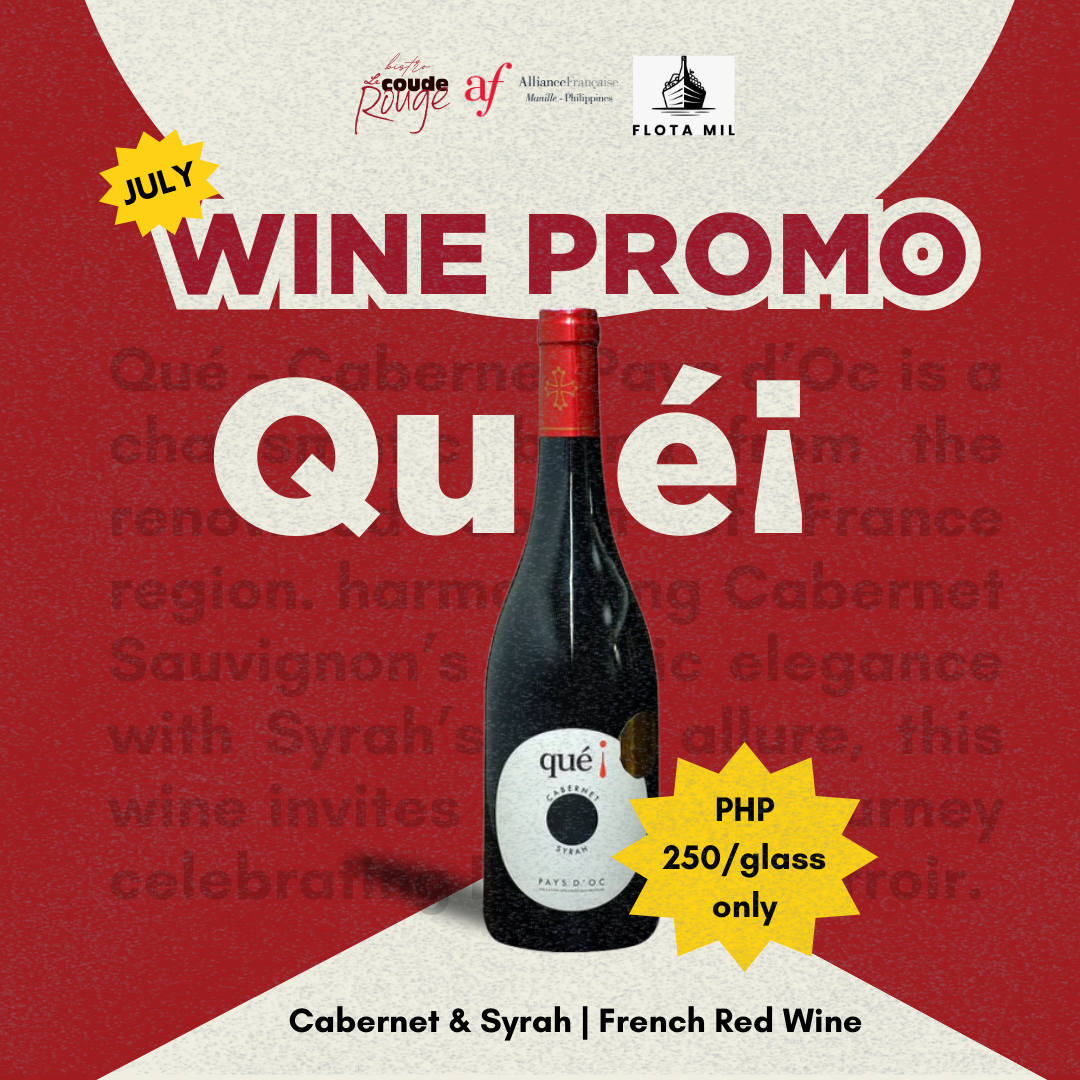 Bistro Le Coude Rouge | Alliance française de Manille